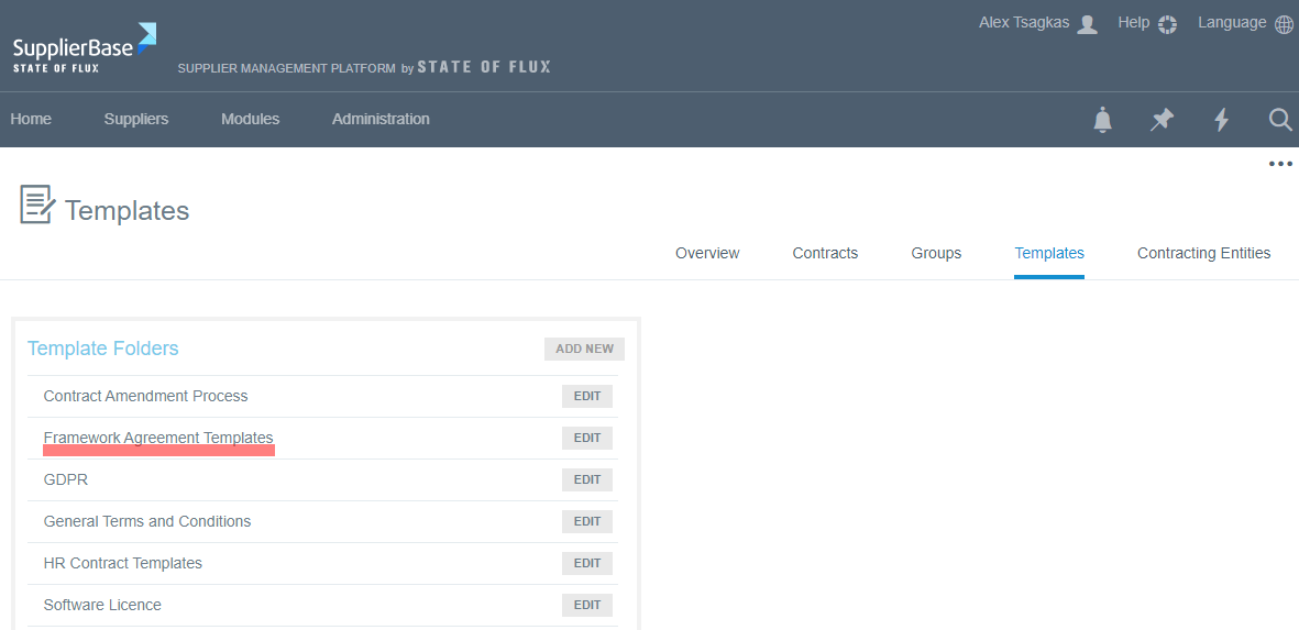 How to create and use contract templates – SupplierBase