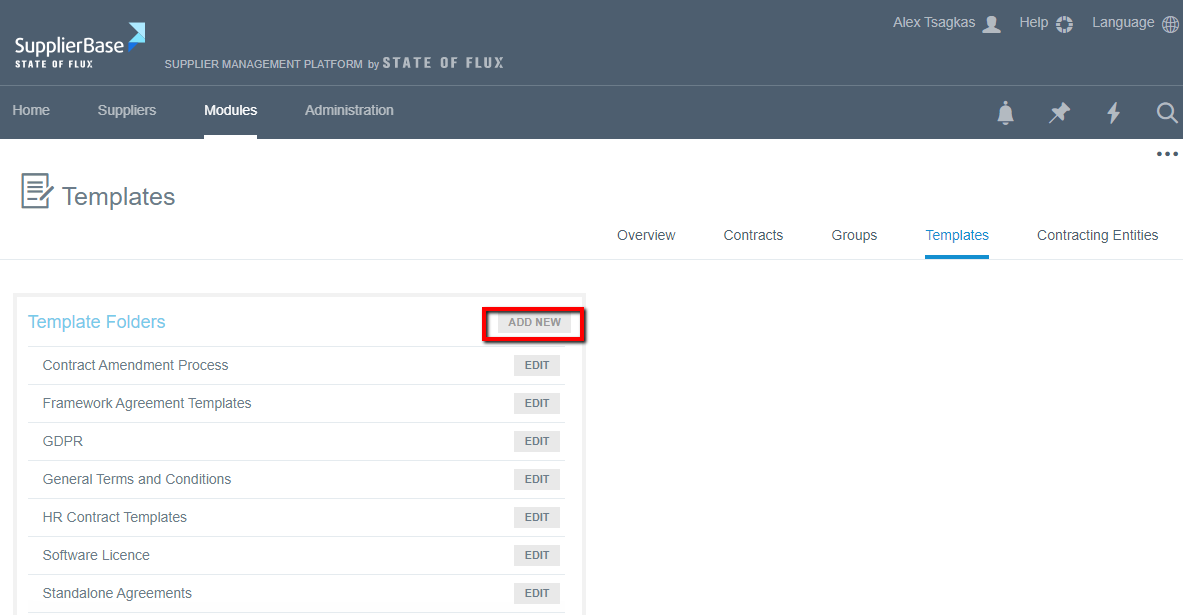 How to create and use contract templates – SupplierBase
