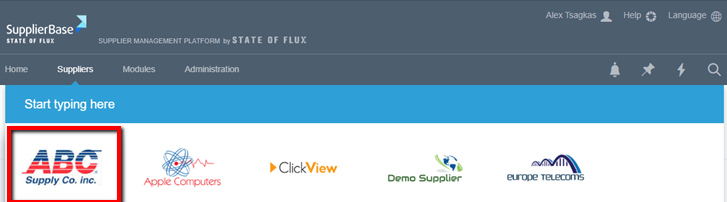 Set up KPIs – SupplierBase