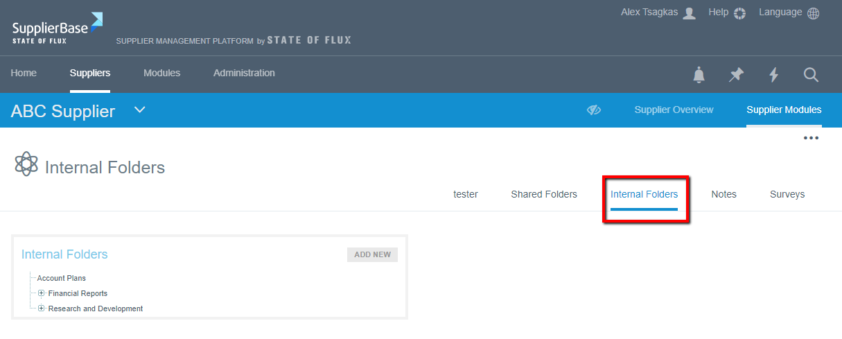 How to upload documents in the information centre – SupplierBase