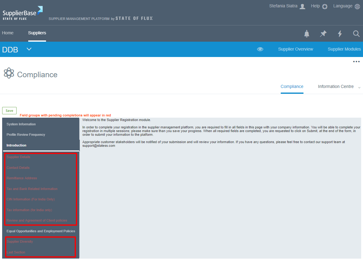 How to register to the Prospective Suppliers module – SupplierBase
