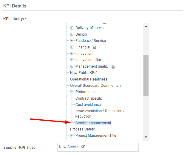 Set up KPIs – SupplierBase